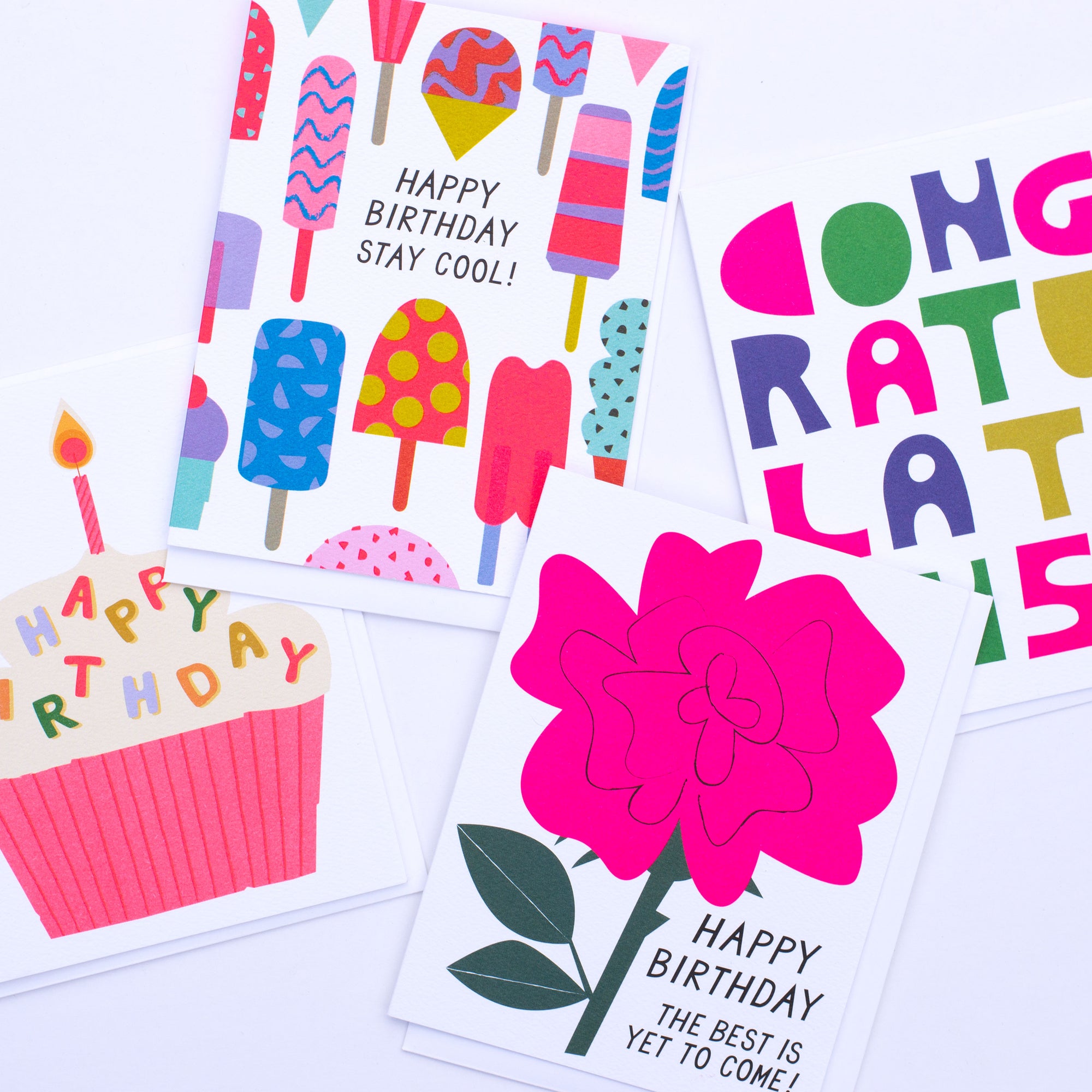 Icy Treats Happy Birthday Stay Cool Card