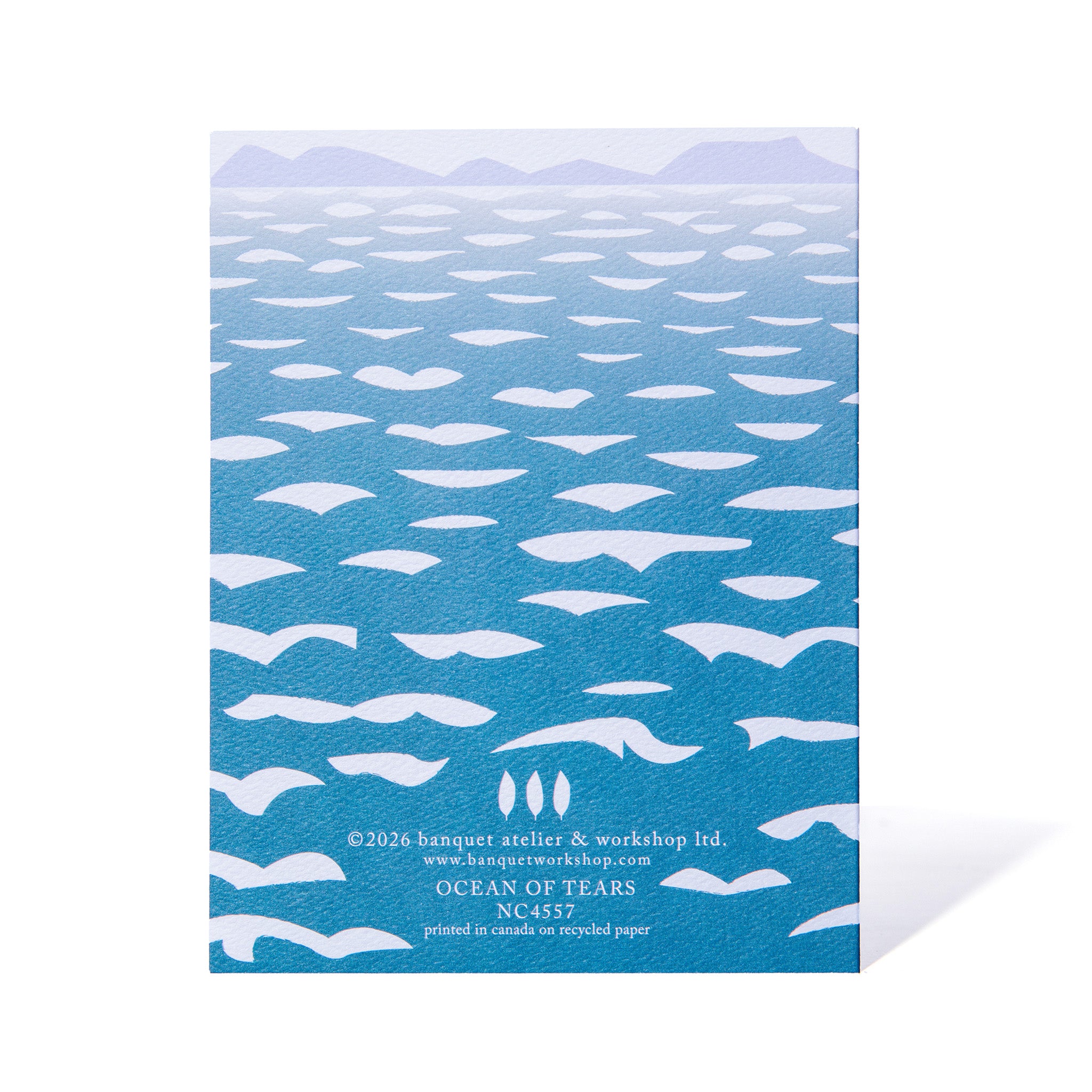 Ocean and Horizon Sorry for your Loss Sympathy Note Card