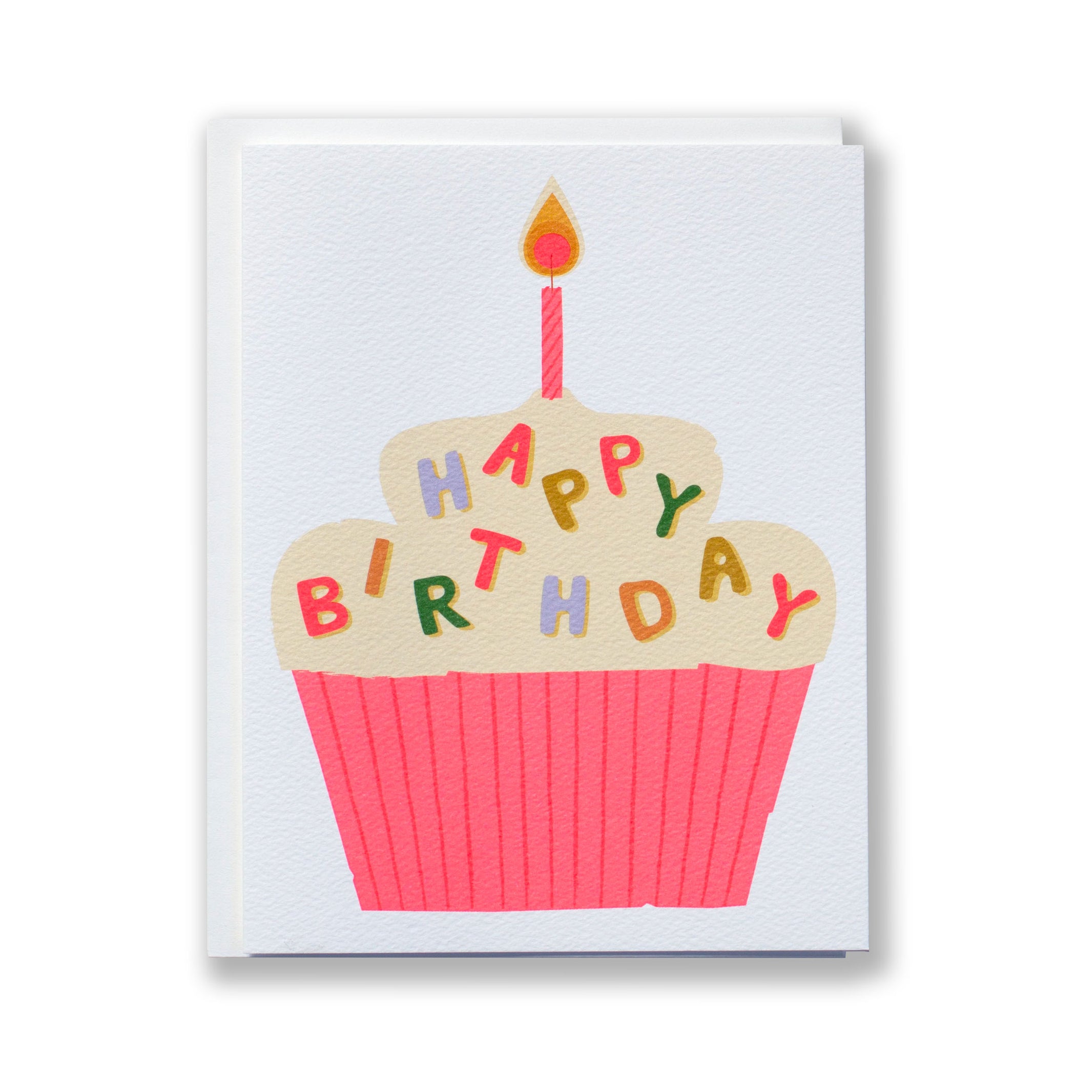 Happy Birthday Sprinkles & Cupcake Card — Banquet Atelier & Workshop Ltd